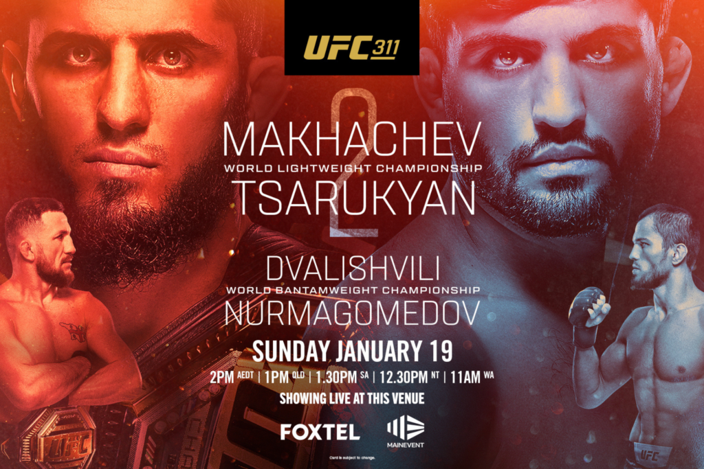 UFC 311 - Panthers Port Macquarie