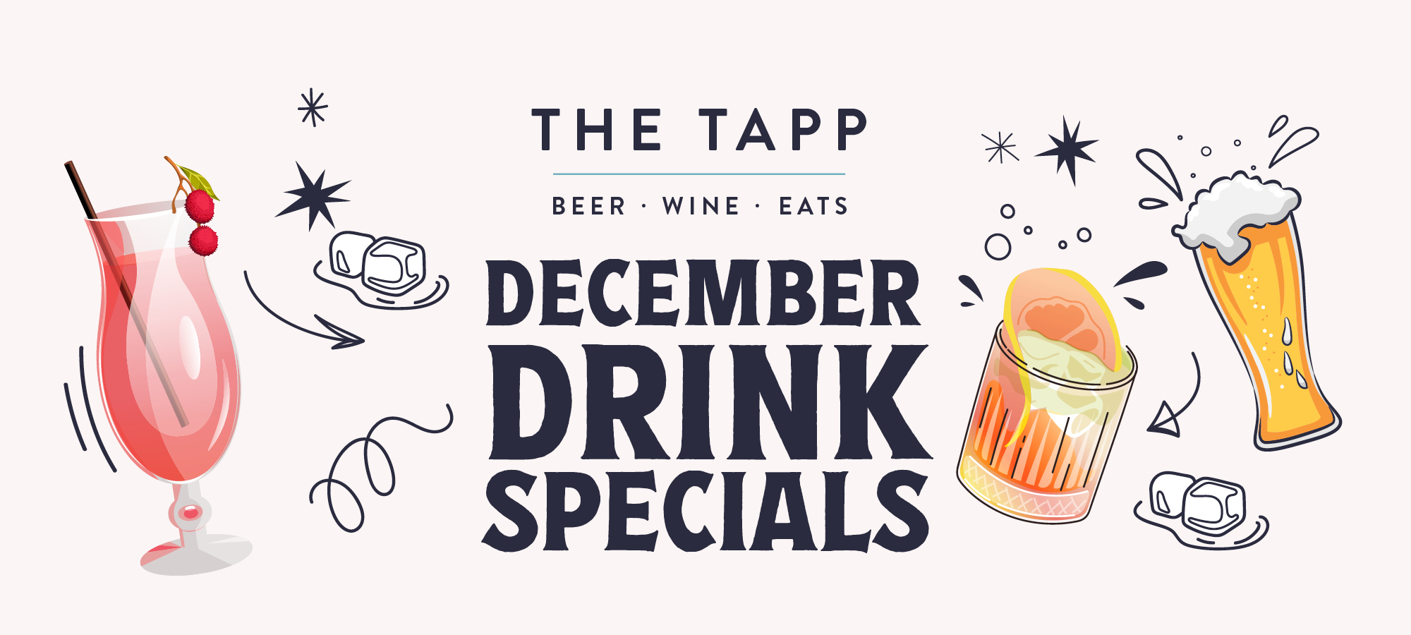 December Drink Specials in The TAPP - Panthers Port Macquarie